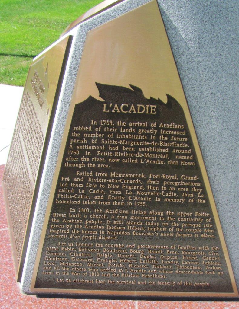 Acadian Monument